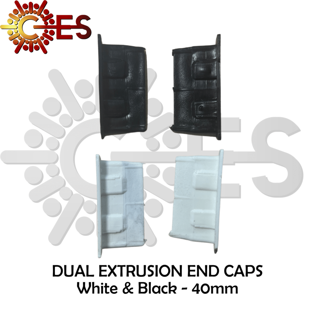 End Cap – Dual Extrusions – Commercial Engraving Supplies